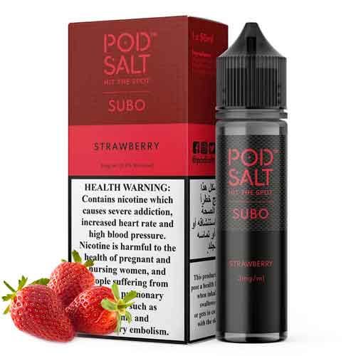 POD SALT - STRAWBERRY – Ejuice Dubai – Pod Salt Sharjah